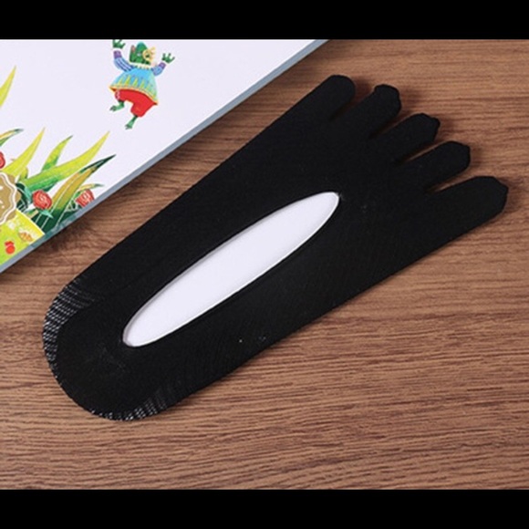 Kathrono | Accessories | Fun No Show Nylon Toe Footies Available In ...